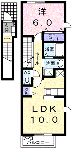 下松市 賃貸アパート ベルフローラ｜モール前不動産